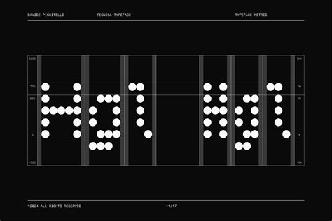 Tecnica Free Dot Matrix Display Font Behance