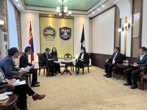 УЛААНБААТАР ХОТЫН АГААРЫН БОХИРДЛЫН ХЯНАЛТЫН ЧАДАВХЫГ БЭХЖҮҮЛЭХ ТӨСЛИЙН БАГТАЙ УУЛЗЛАА