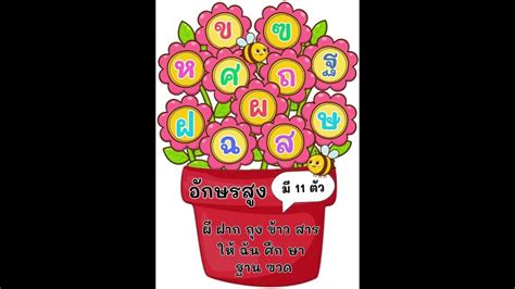 ဗျည်းအမြင့်သံမှတ်နည်း Online Classအခြေခံမှစသင်သည် Education Learnthai Thaionlineclass