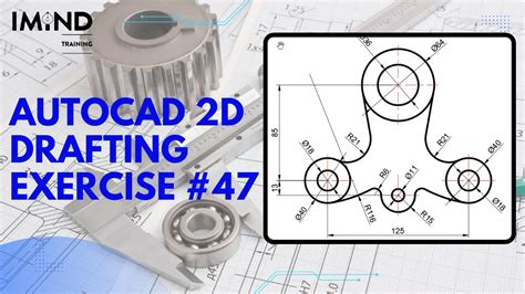 47 Autocad 2d Drafting Exercise 47 Youtube