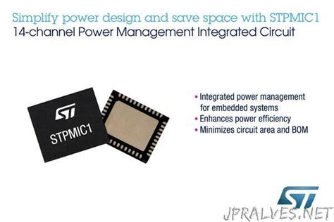 Fully Integrated Power Management Ic From Stmicroelectronics Saves