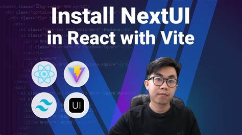 How To Install Nextui In React With Vite Youtube