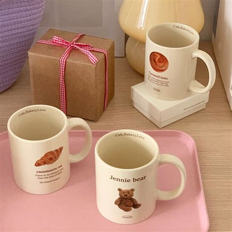 머그컵 바닐라 카페 머그컵 감성 커피 도자기 홈카페 브런치 컵 집들이선물 귀여운컵350ml 오늘의집 쇼핑