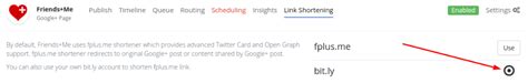 How to use Bit ly to shorten links shared with Friends Me extension Název webu