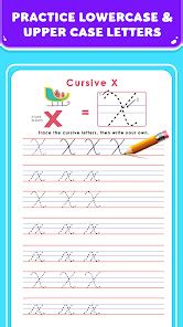 English Cursive Writing App Apps On Google Play