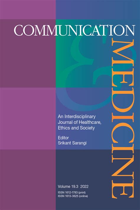 The Comet Network Communication And Medicine University Of Toronto Press