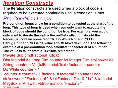 Visual Basic 6 Controls And Declarations Pptx