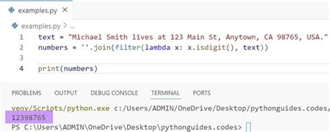 How To Extract Numbers From A String In Python