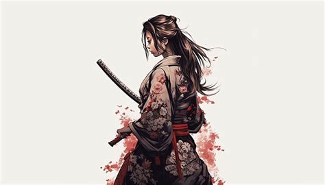 تصویر طرح انیمه دختر سامورایی ایران پیک پیکفری