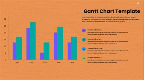 Gantt Chart Template Free PSD Template Business PSD Excel Word PDF