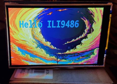 Ili9486 Screen With Esp32 Spi And Parallel · Issue 299 · Bodmertftespi · Github