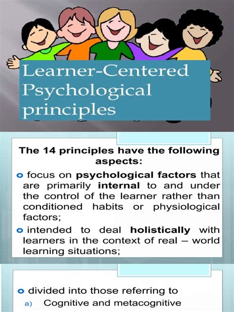 Learner Centered Psychological Principles Pdf