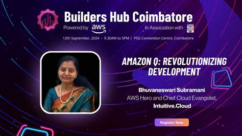 Learn Awscommunity Aws Bhuvaneswari Subramani