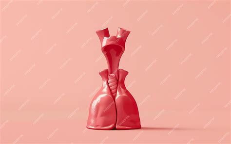 Premium Photo Human Body Glands Thyroid Gland Focus Anatomy On Simple