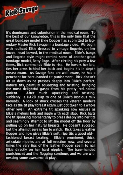 Rick Savage Medical Fetish Scene By Rick Savage Hotmovies