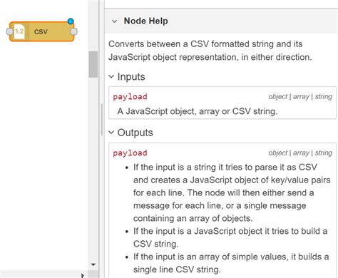 Help With Extraction Of Data From Csv File General Node Red Forum