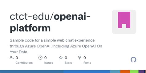 github ctct edu openai platform sample code for a simple web chat