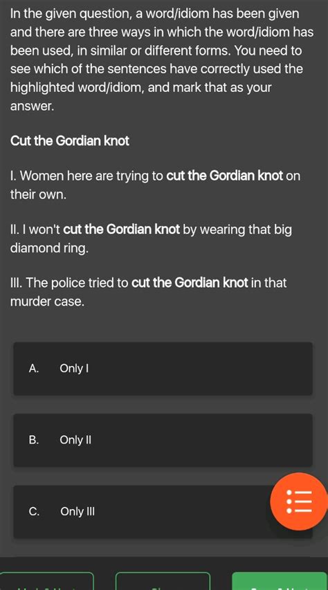 In The Given Question A Word Idiom Has Been StudyX