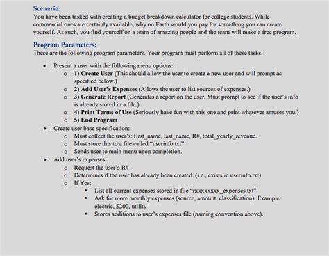 Solved Scenario You Have Been Tasked With Creating A Budget