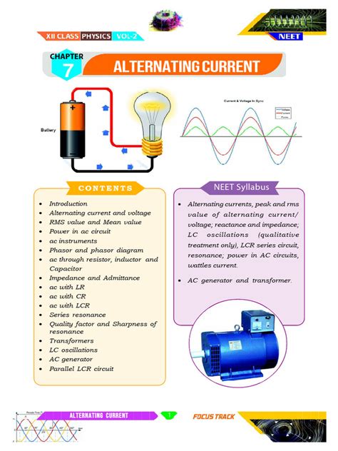 Alternating Current 2 Pdf Electrical Impedance Alternating Current