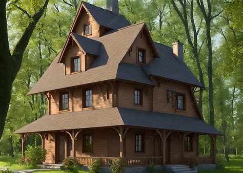 만화 속 요정의 집 집 동화 만화 배경 일러스트 및 사진 무료 다운로드 Pngtree