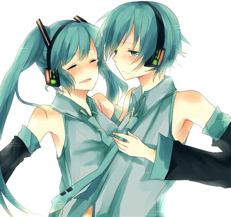 Hatsune Miku And Hatsune Mikuo Vocaloid And More Drawn By Mono Recall Danbooru