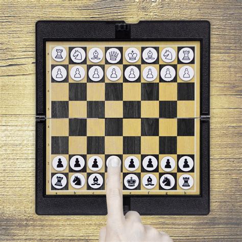 Pocket Chess Folding Board Interactive Travel Portable Entertain Magnetic Chessm Shopee Malaysia