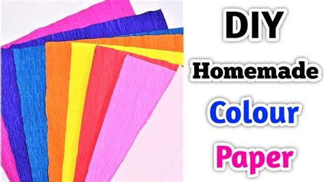 How Do You Make Coloured Paper At Julie Farrell Blog