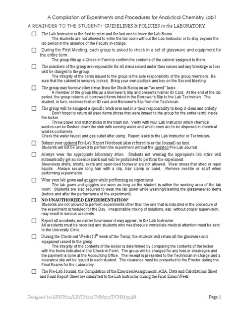Lbbbian Lab Procedure Pdf Titration Chemistry