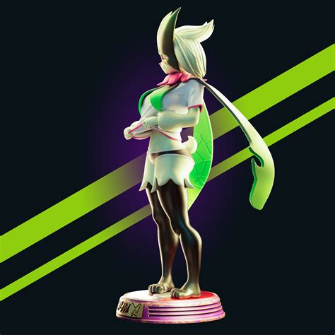 Meowscarada Pokemon Fan Art 3d Printed Resin Model Kit Etsy Uk