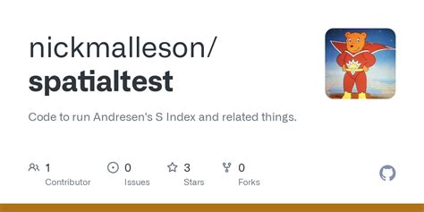 GitHub Nickmalleson Spatialtest Code To Run Andresen S S Index And Related Things