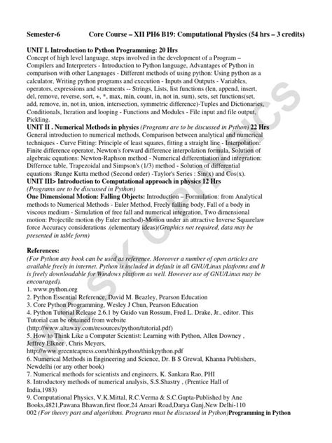 Notes Python Notes To Send Pdf Programming Computer Program