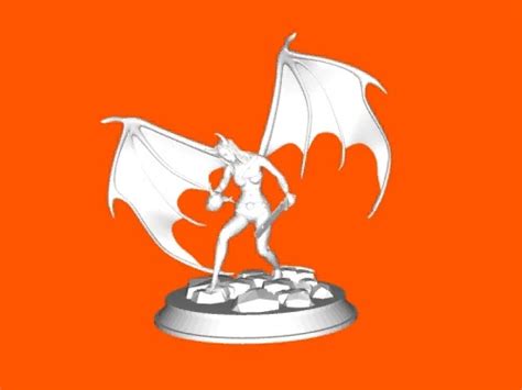 3d модель Демоническая девушка для 3d принтера скачать Stl файл бесплатно 2025 Бесплатные 3д