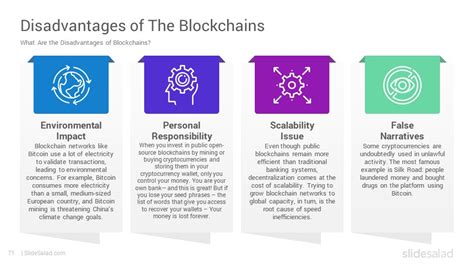 Blockchain PowerPoint Template Slides And Infographics Designs SlideSalad