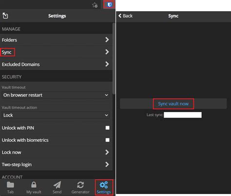 Bitwarden How To Manually Synchronize Your Vault Technipages