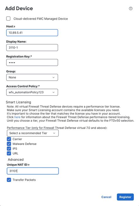 Cisco Secure Firewall Management Center Device Configuration Guide 7 7 Device Management