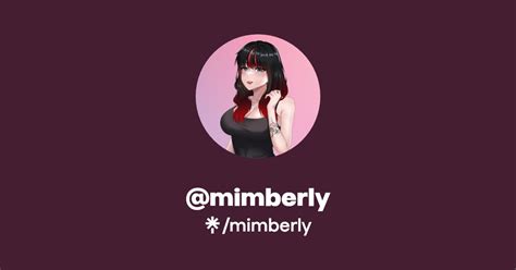 Mimberly Instagram Tiktok Twitch Linktree