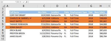 How To Highlight A Row In Excel Using Conditional Formattting