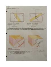 Structural Geology Lab Docx Course Hero