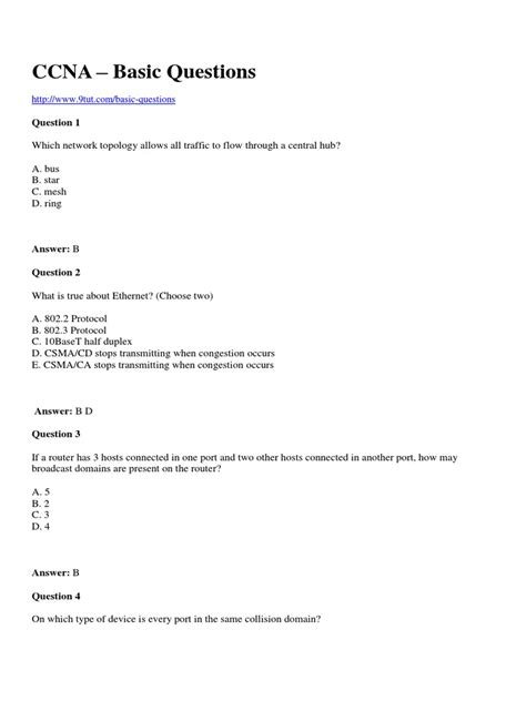 Ccnaprep Pdf Pdf Network Switch Computer Network