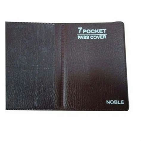 Brown Leather Pass Book Cover At Rs 2piece In New Delhi Id 14455593088