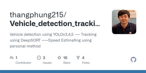 Github Thangphung215 Vehicle Detection Tracking Speed Estimation Front View Vehicle Detection