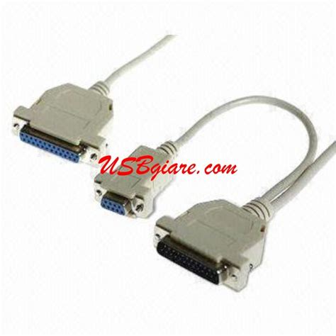 CÁp Com 25 ChÂn Db25 CÁi Sang Com 25 ChÂn ĐỰc Com 9 ChÂn Db9 CÁi