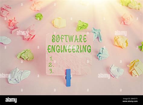 Handwriting Text Software Engineering Conceptual Photo Program Development In Systematic