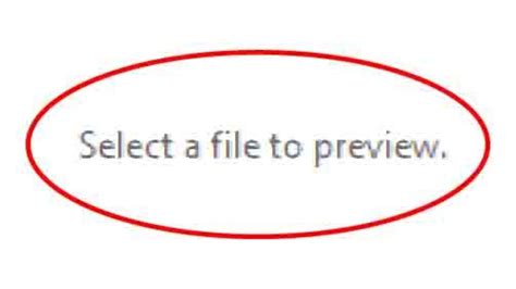 How To Disable Select A File To Preview Notification Turn Off Preview Pane In Windows