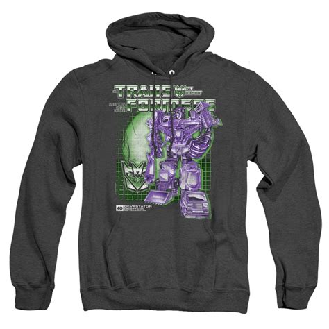 Transformers 40th Anniversary Devastator Box Unisex Adult Pull Over