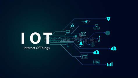 Abstract Internet Of Things Concept City 5g Iot Internet Of Things