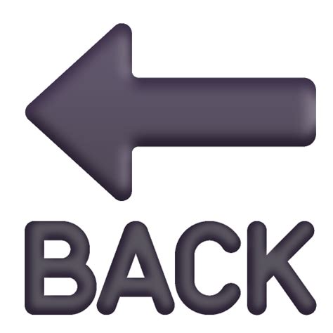 Back Arrow 3d Icon Fluentui Emoji 3d Iconpack Microsoft