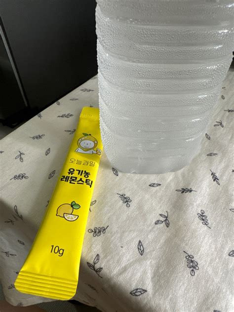 쿠마마켓 유기농 레몬 100 착즙 레몬스틱