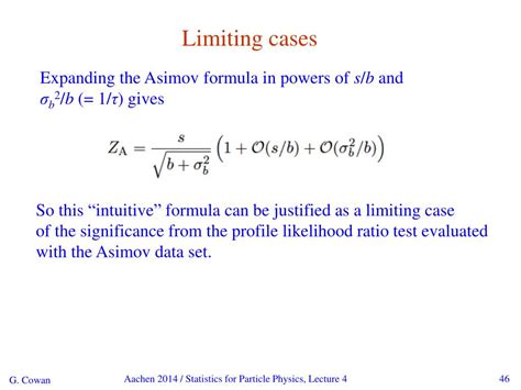 Ppt Statistical Methods For Particle Physics Lecture 4 Discovery